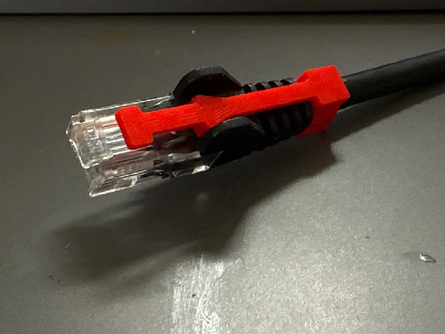 RJ45 Ethernet Cable Clip Repair by John K | Download free STL model ...