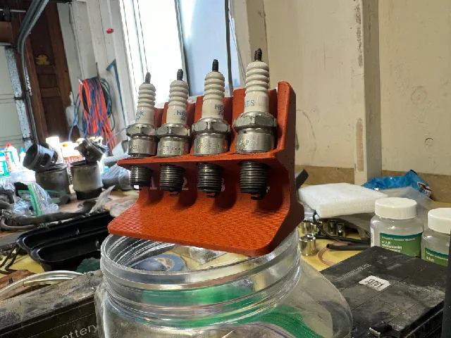 Spark plug holder (4, 5 & 6) by Joho | Download free STL model ...