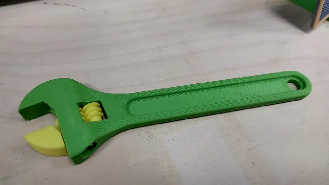 Make of Print-in-Place Adjustable Wrench by Max Siebenschläfer ...