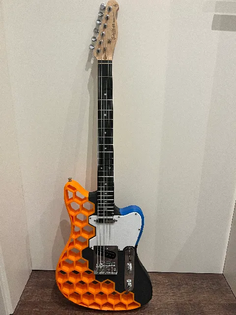 Make of The Prusacaster - a 3D printable guitar by rauwman | Download ...