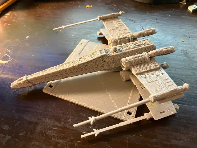 X-Wing Vehicle Kit Card - 3D Print Files by Galactic Armory | Download ...