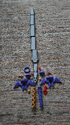 Legend of Zelda Master Sword (BOTW) (TOTK) (Full Scale) by Popandsicle ...