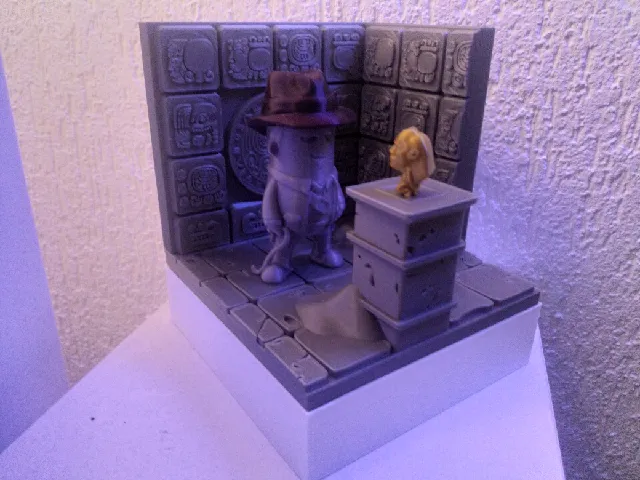 Make of The Temple - Mini Indy "Mindy" and Micro Joel not included by ...