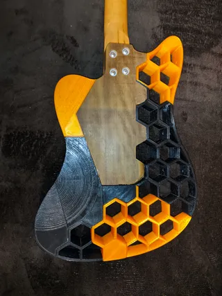 The Prusacaster - a 3D printable guitar by Mikolas Zuza | Download free ...