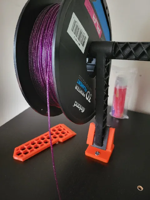 Make of Carrier for Spool Holder and Filament Guide for Prusa Lack ...