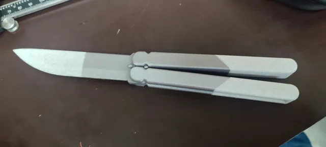 Make of Print in Place Balisong Butterfly Knife by Iluzon | Download ...