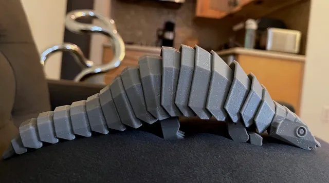 Make of pangolin articulated by Shira | Download free STL model ...