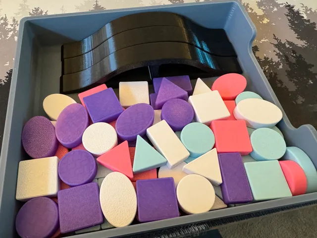 Shapes Balancing Game by DCMake | Download free STL model | Printables.com