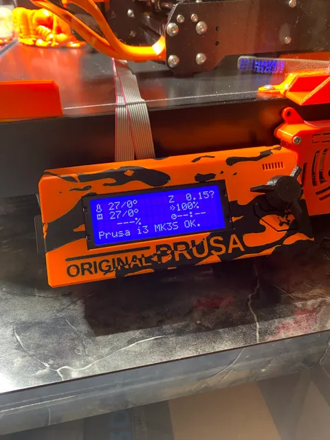 Make of Original Prusa i3 MK3(S) Dual Color Camo LCD (Multi Material ...