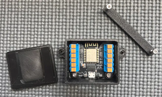 ratgdo v2.0, v2.5, v2.5i, 2.52i, & 2.53i PCB Case / Enclosure by ...