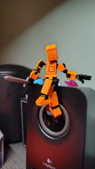 MINI 13 Printable Jointed Figure by soozafone | Download free STL model ...