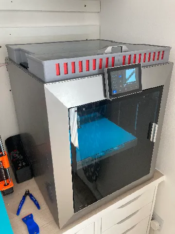 50mm Tall Vented Riser For Qidi Plus4 by stew675 | Download free STL ...