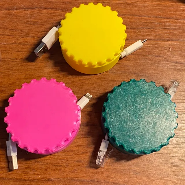 Make of Cable Reel by daniel.novy | Download free STL model ...