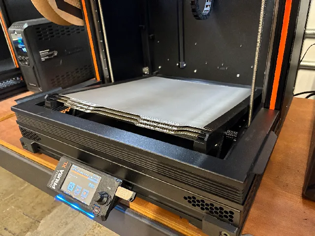 Prusa XL Integrated Steel Sheet Rack for Enclosure | Print-In-Place! by ...