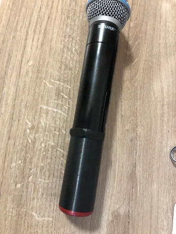 Shure SM58 Mic Battery Cup Replacement by Faithhack | Download free STL ...