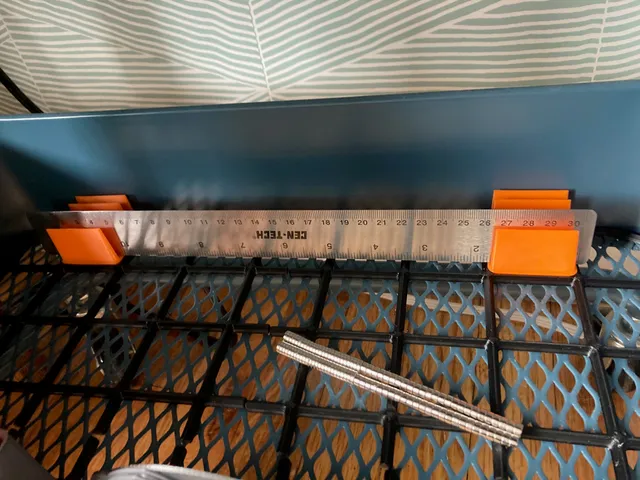 Make of Gridfinity 35x42mm Ruler Holder Organizer by Cbers | Download ...