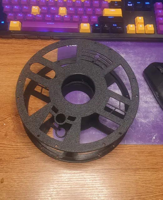 Make of Bambu Lab Reusable Spool Holder Remix Four (Updated) by Cho SC ...