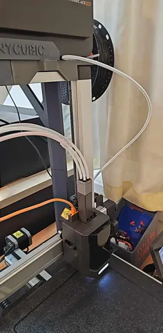 Anycubic Kobra 3 / K3 Max / S1 Combo - 5 Port Filament Input Hub V2 by ...