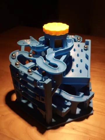 Apex - A 3D Printed Marble Machine von Elegant Marble Machines ...