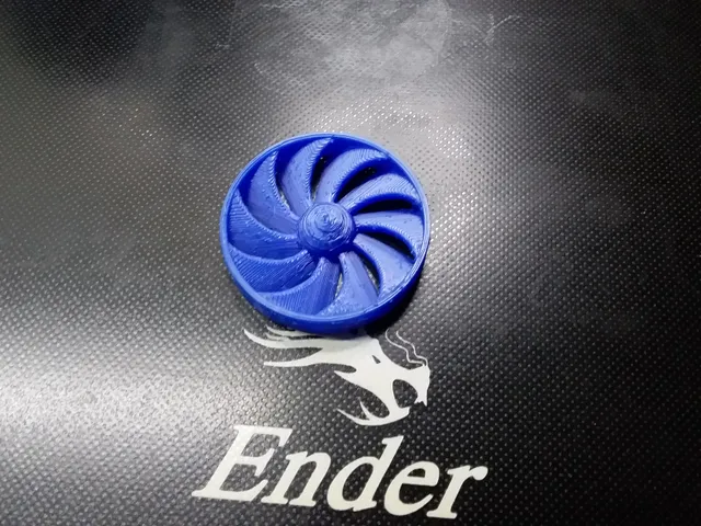 Make of Prusa Extruder Rotation Visualizer Turbine by Mark | Download ...