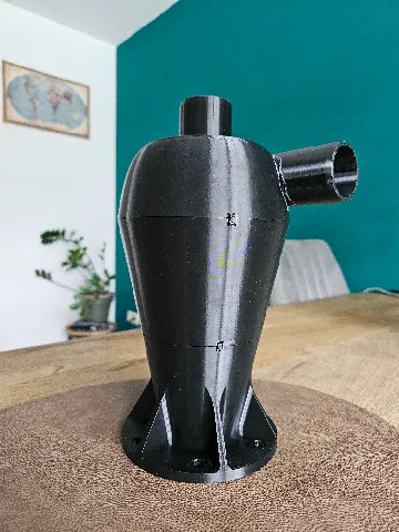 Cyclone Vacuum Dust Separator. Version 4.1 (1 to 1-1/2" hose) by ...