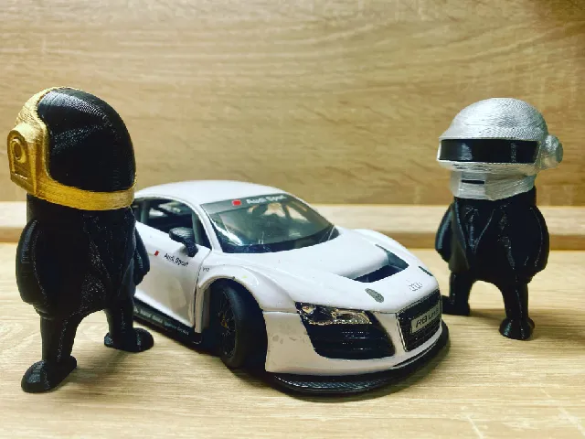 Make of Daft Punk Bobblehead (Diorama) by Pavel Novotný | Download free ...