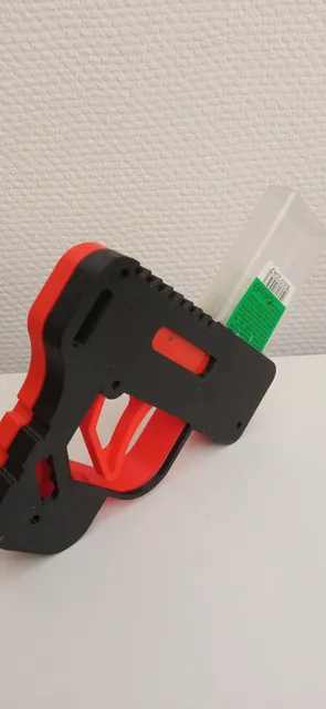 Make of Tic Tac Gun V2 Rubber Band Edition without text by Potato ...