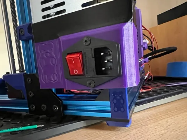 Make of MEAN WELL LRS-350-24 PSU Mount by ted.gaunt | Download free STL ...