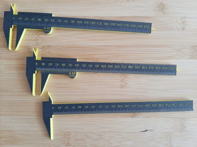 Make of Vernier Calipers by Bike Cyclist | Download free STL model ...
