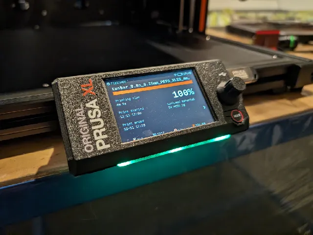 Make of Prusa MK4/XL Better LED Status Bar by fz | Download free STL ...
