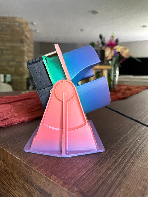 Make of Adjustable Perfect Desktop Fan Stand (for 120 and 140mm fans ...