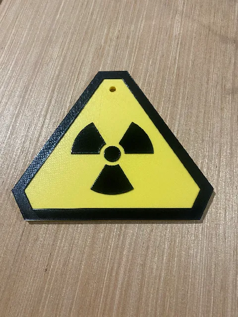 Make of Warning Sign - Radioactive by Mr.C | Download free STL model ...