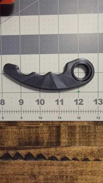 Make of Fidget Karambit by MVPhillip | Download free STL model ...