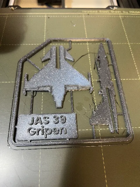 Make of Saab JAS 39 Gripen Kit Card by stzoran1@gmail.com | Download ...