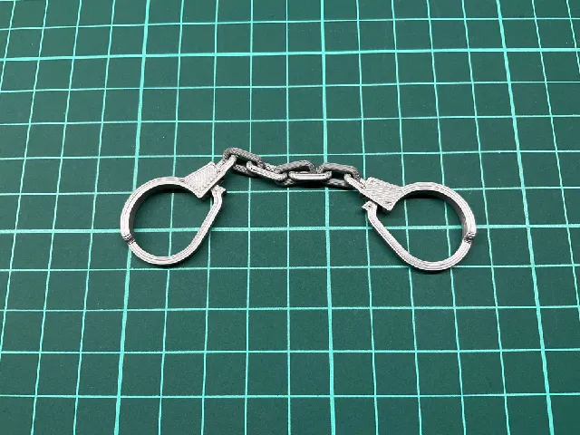 Ratchetting Finger Handcuffs (Print-in-Place) by LoboCNC | Download ...