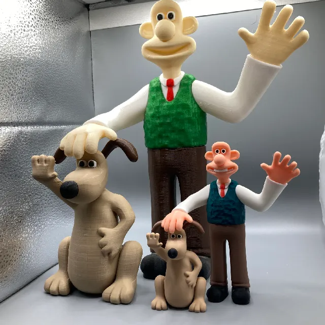 Make of Wallace and Gromit by Mr Flibble | Download free STL model ...