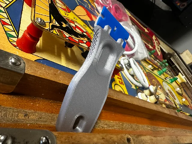 Scraperlite Plastic Razor Blade Handle V2 by Genghis | Download free ...