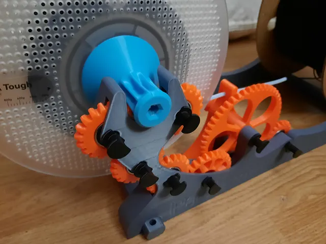 Make of Pastamatic - Filament Spool Winder for Bambu Lab X1C/P1P AMS ...