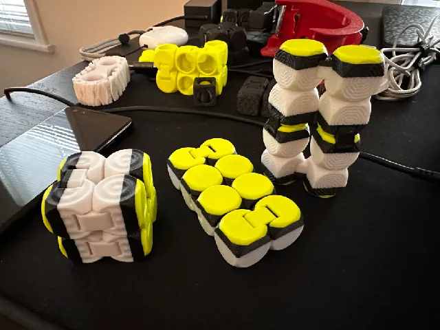Make of Textured Fidget Infinity Cube: Spherical Pack by Austin Vojta ...