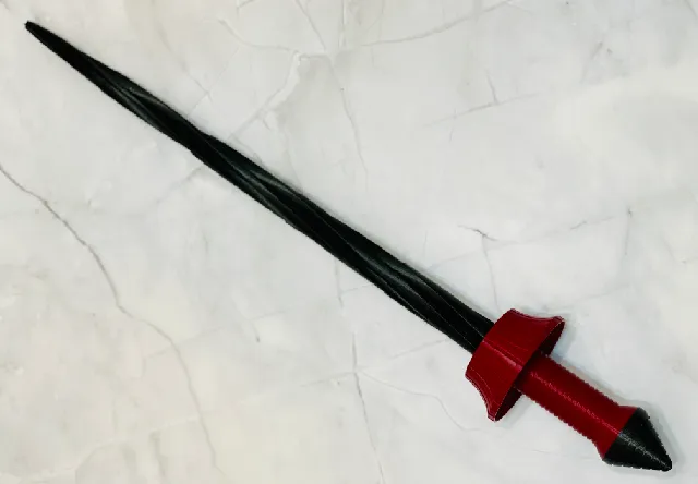 Make of Collapsing Drill Sword with Replaceable Blade by MrENG ...