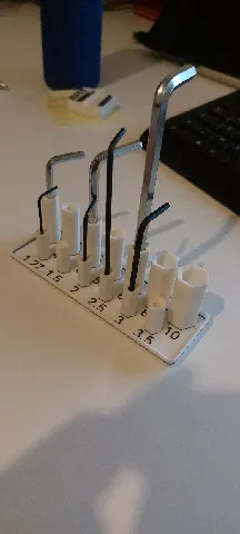 Gridfinity Allen Key Holder by NoWarrenty | Download free STL model ...