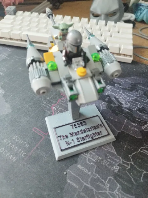 Make of Display Stand for LEGO Star Wars Microfighters and Polybags ...