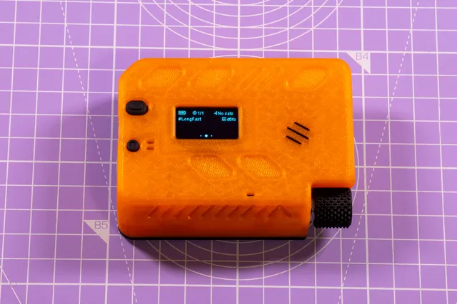 Make of Heltec LoRa32 V3 Meshtastic Case with Encoder/Buzzer/GPS ...