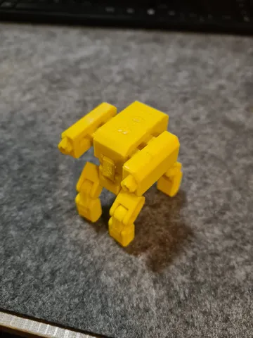 Print-in-Place Robot | BoxBot B-01 by PrintLab | Download free STL ...