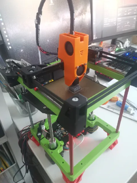 Make of Rook MK1 3D Printer by DZa | Download free STL model ...