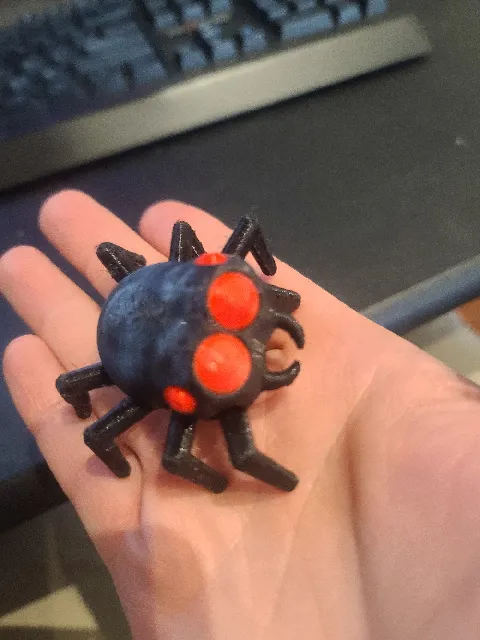 Make of Gizo the Spider easy brim remove RMX Halloween by Rusty Phillips | Download free STL ...