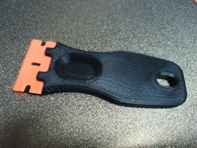 Scraperlite Plastic Razor Blade Handle V2 by Genghis | Download free ...