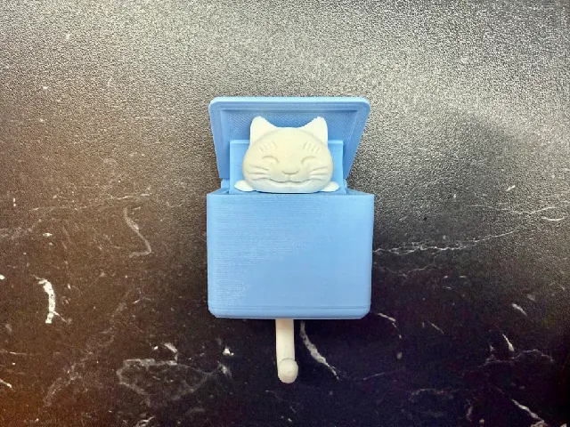 Cat key hook by a-arruti | Download free STL model | Printables.com