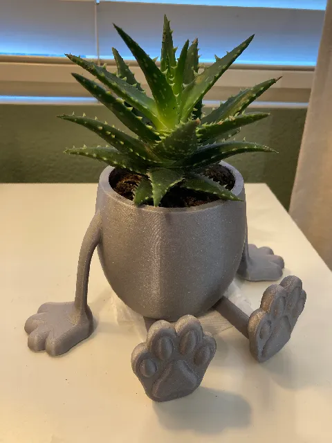 Make of Sitting Plant Pot by TTT | Download free STL model | Printables.com