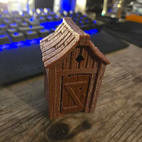 Outhouse by Gracewindale | Download free STL model | Printables.com